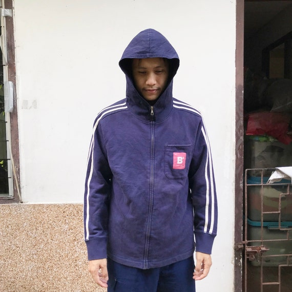 Sz.M VTG United Color Of Benetton Blue Family Zip Hoodie | Etsy