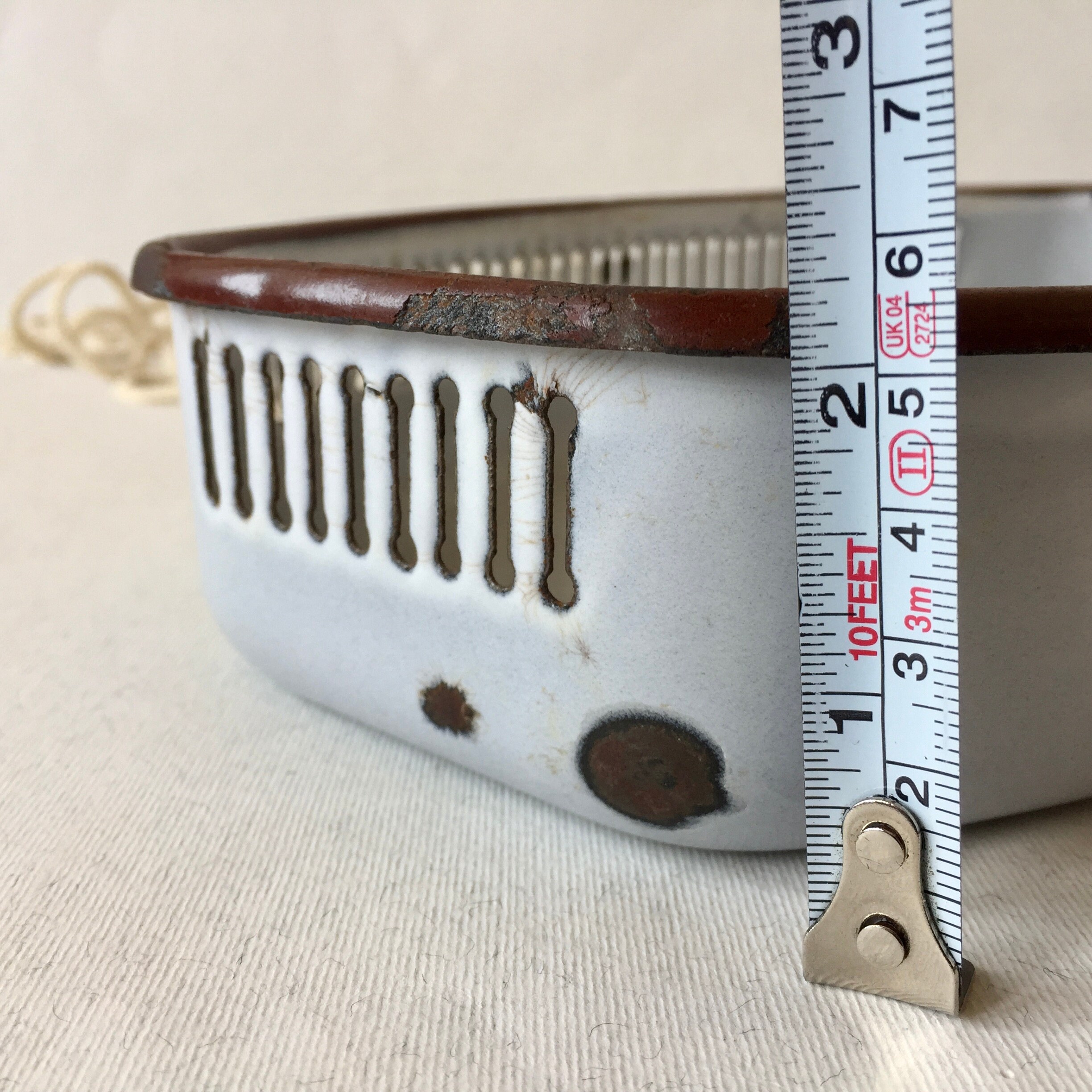 Vintage 1960s Emo Celje Ex Yugoslavia Enamel Bread Fruit Tray Dish ...