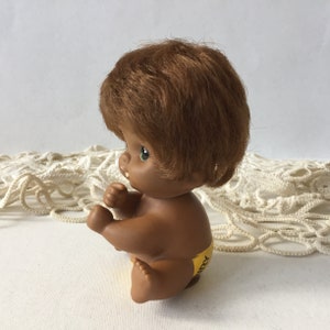 Vintage SHIBA #801 RIRI Rubber Toy Doll Big Eyes - Etsy