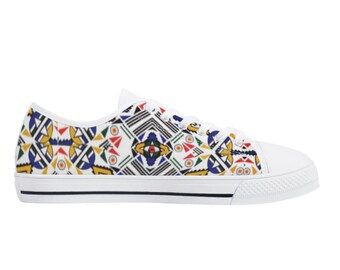 African Fabric Shoes - Etsy