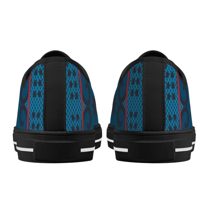 Moetlo™ X Basotho Heritage Blanket Low Tops Sneakers African Heritage ...
