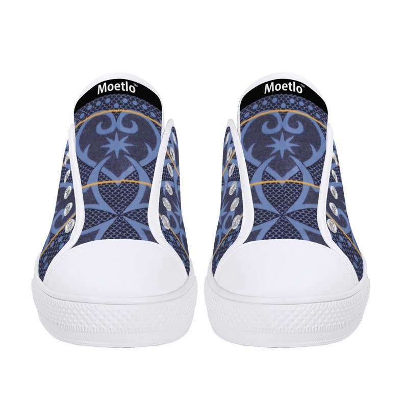 Moetlo™ X Basotho Heritage Blanket Seanamarena Low Tops Sneakers ...