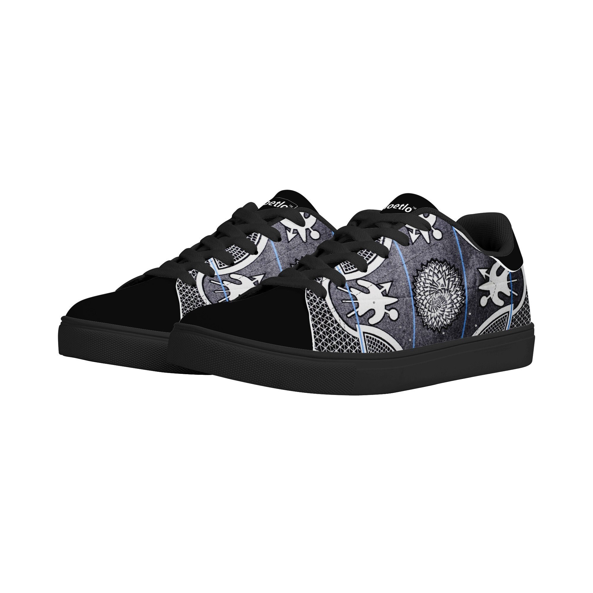 Moetlo X Basotho Heritage Sneakers Handmade Leather Shoes With Kharetsa ...