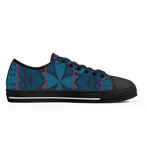 Moetlo™ X Basotho Heritage Blanket Low Tops Sneakers African Heritage ...