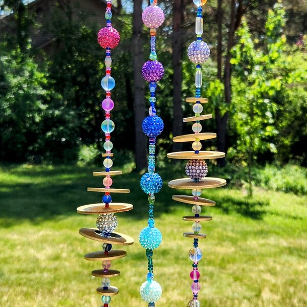 Beaded Sun Catcher - Etsy