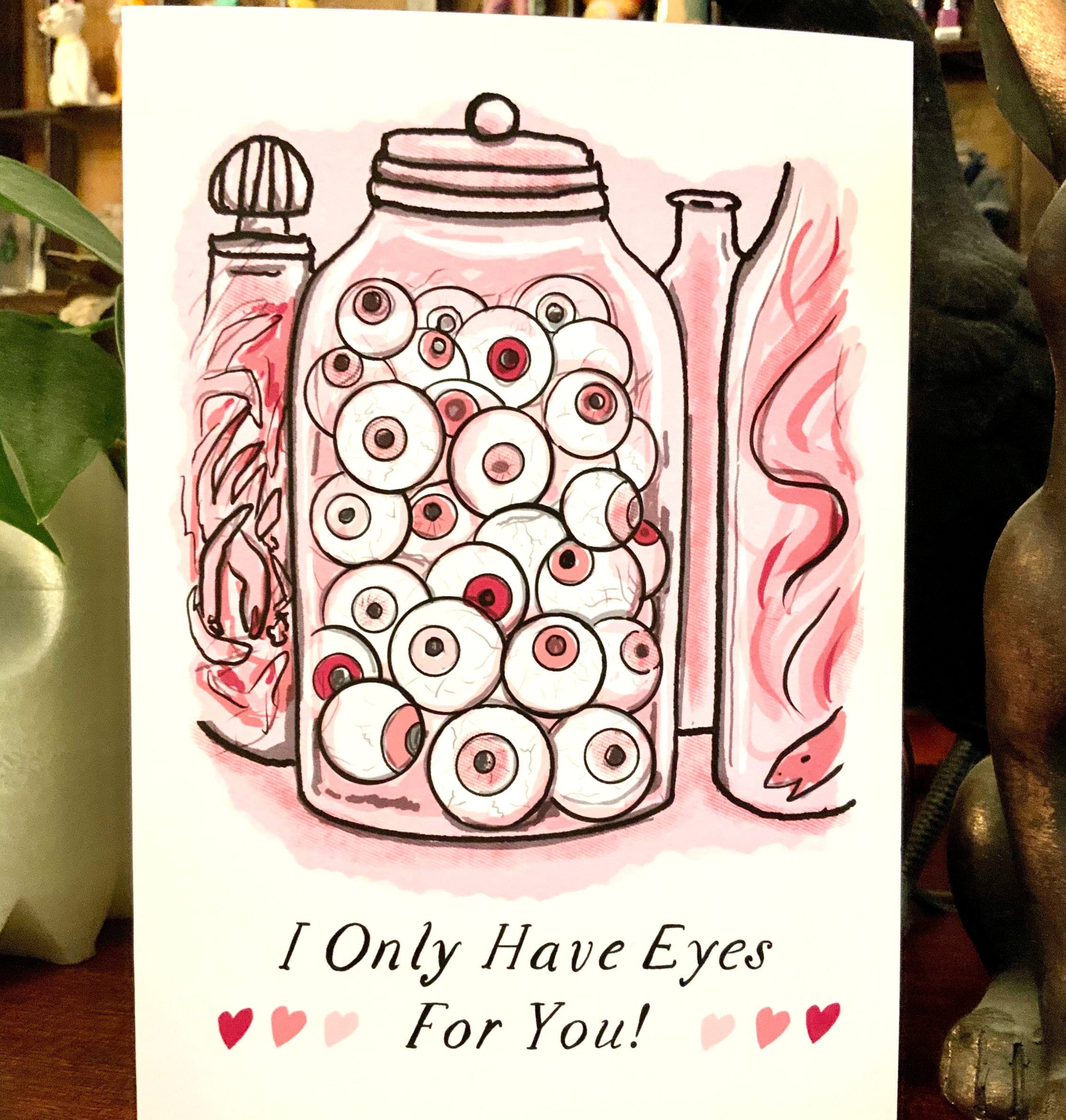 I Only Have Eyes For You greeting card - Etsy.de