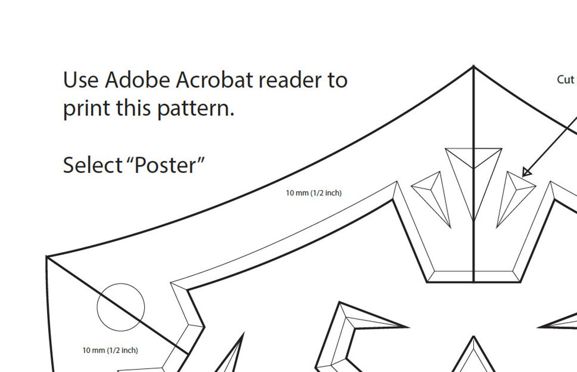 Legend of Zelda Hylian Shield Pattern - Etsy