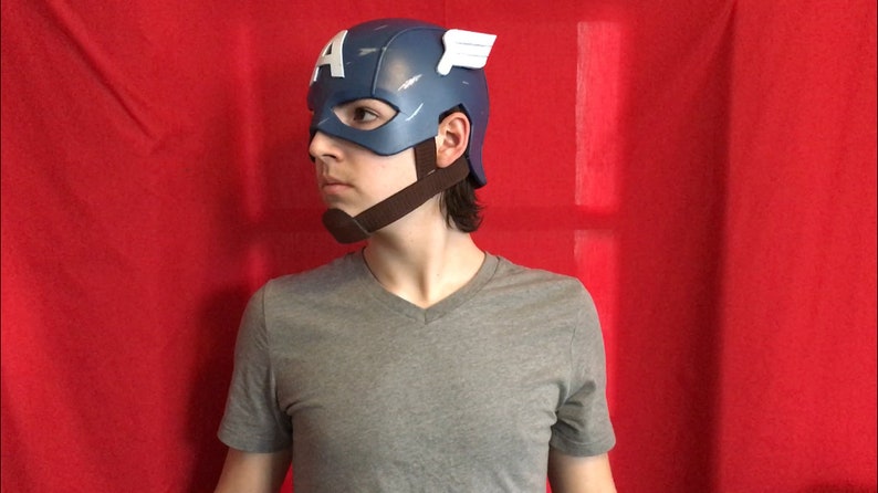 Captain America Helmet Pattern - Etsy