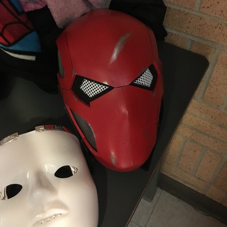 Red Hood Helmet Pattern - Etsy