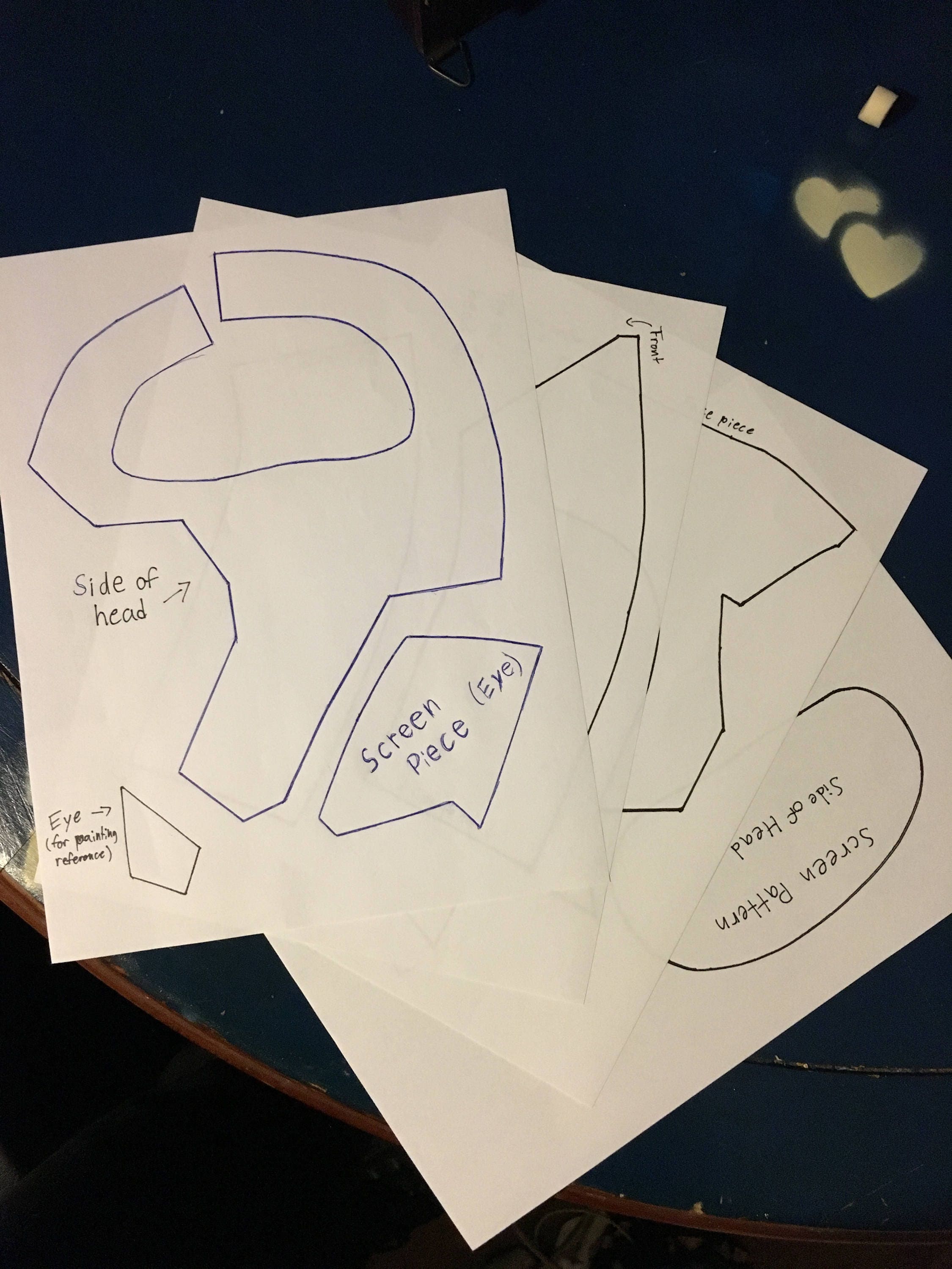 Red Hood Helmet Pattern - Etsy