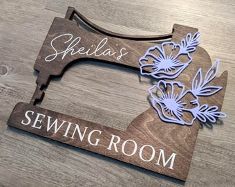 Sewing Room Sign | Etsy