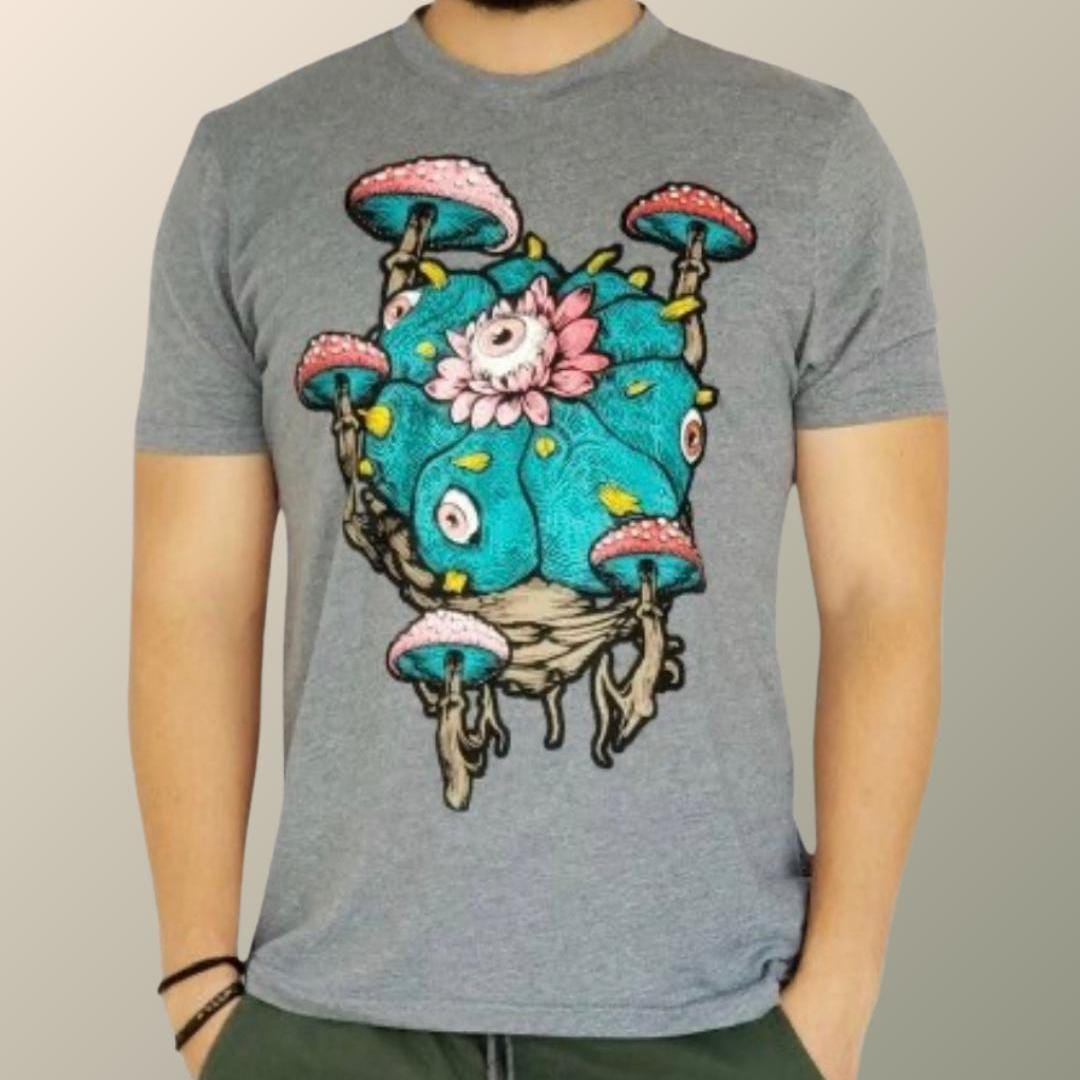 Psychedelic Peyote Magic Mushroom Huichol T-shirt Trippy Hallucinogenic ...