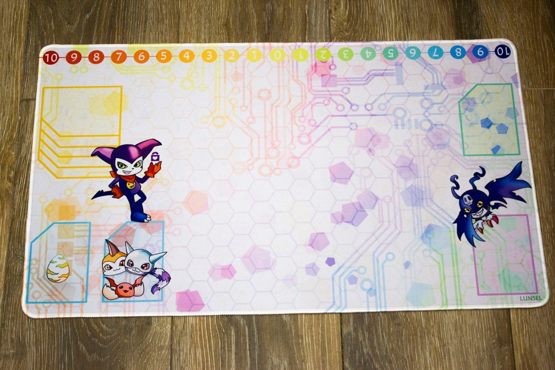 Digimon Playmat Tcg 70 X 40 Cm - Etsy