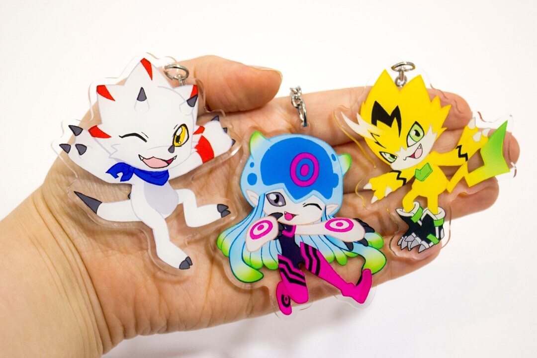 Digimon Keychain Ghost Game V-pet - Etsy