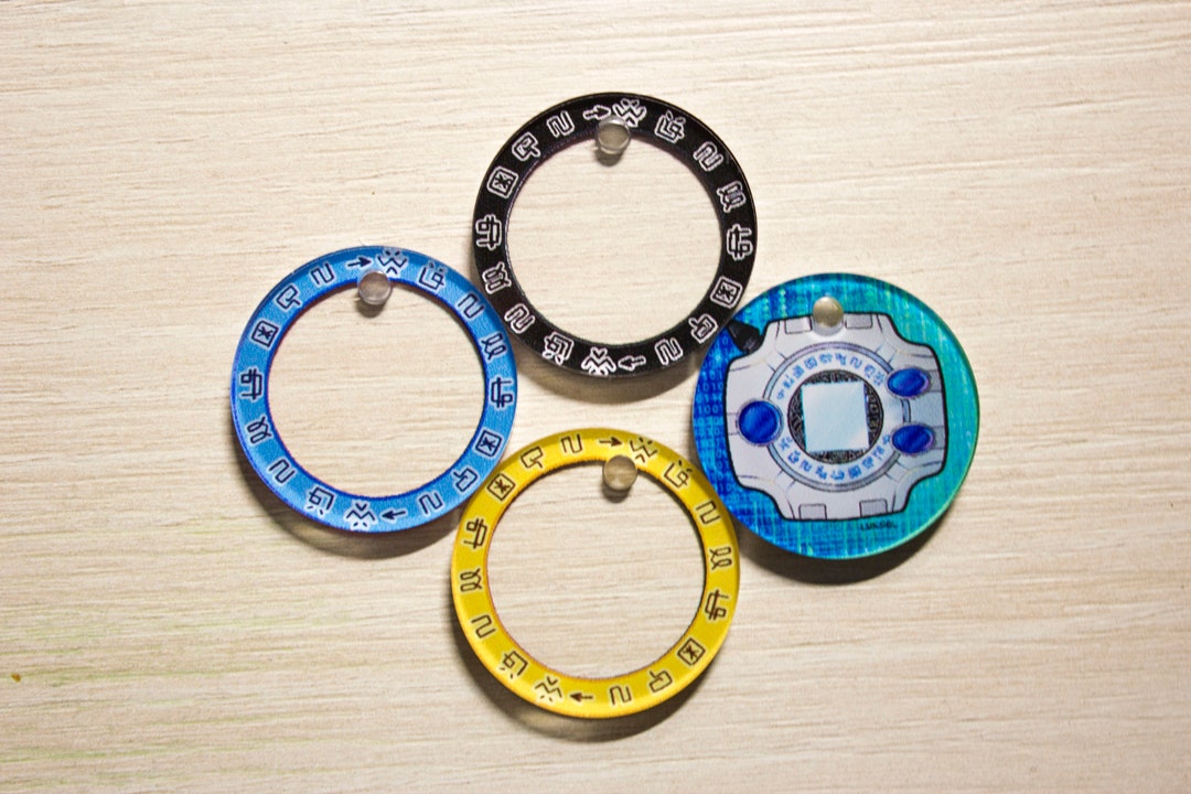 Digimon TCG 4 Pack Memory Gauge Token Counter - Etsy