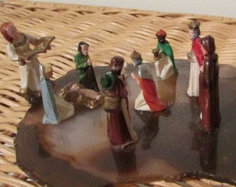 Rock Nativity Scene - Etsy