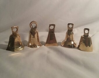 India brass bells | Etsy