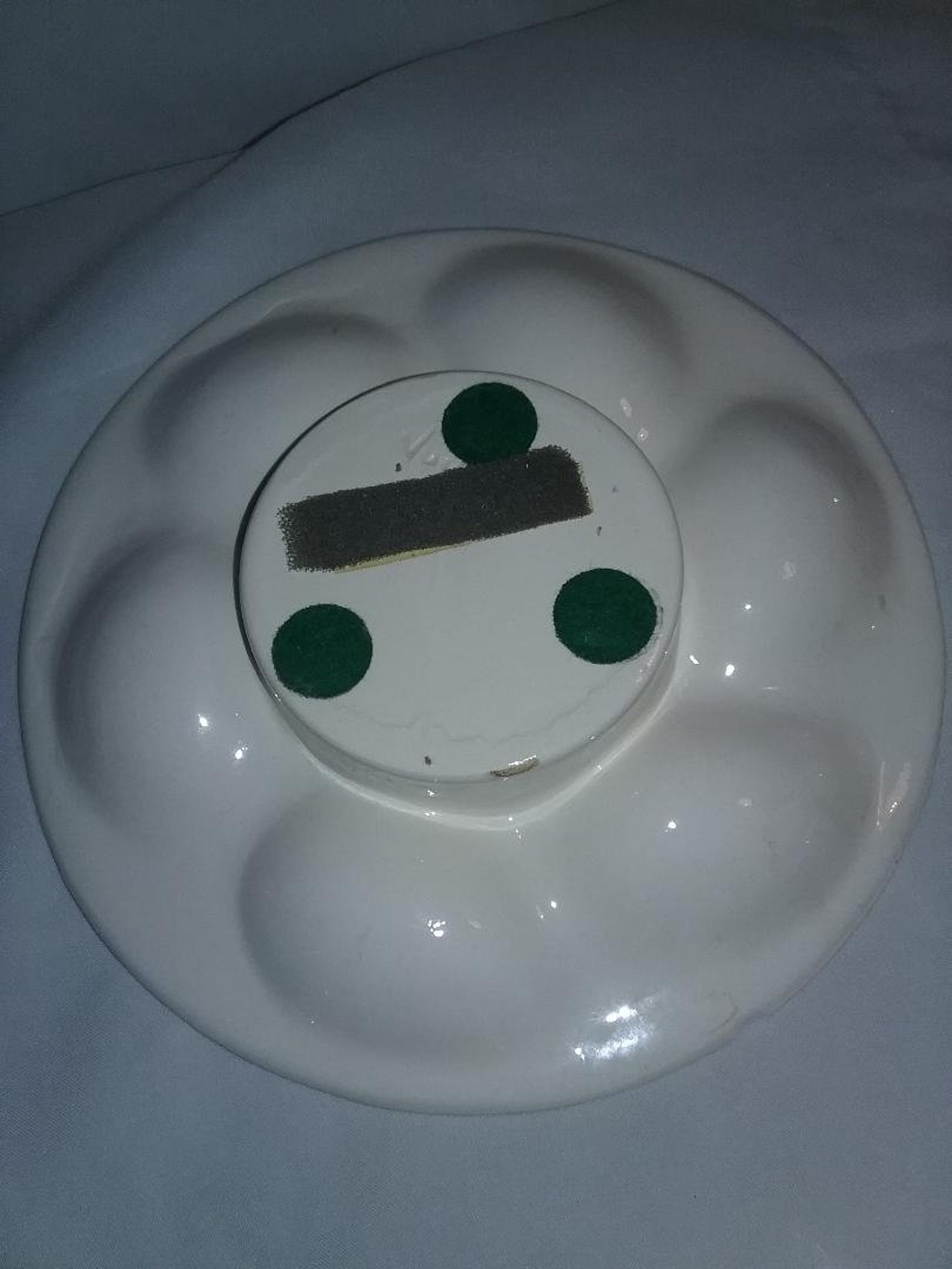 Ceramic Chicken Egg Dish With Ceramic Eggs,vintage Handmade Egg Dish ...