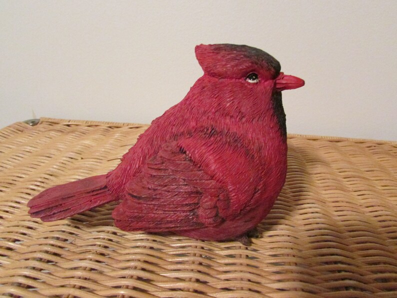 Life Size Fat Cardinal Bird. Life Size Red Dird Patio Decor - Etsy