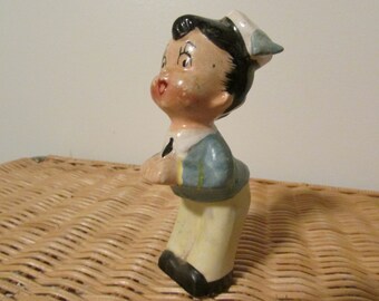 Ceramic Sailor Figurine - Etsy UK