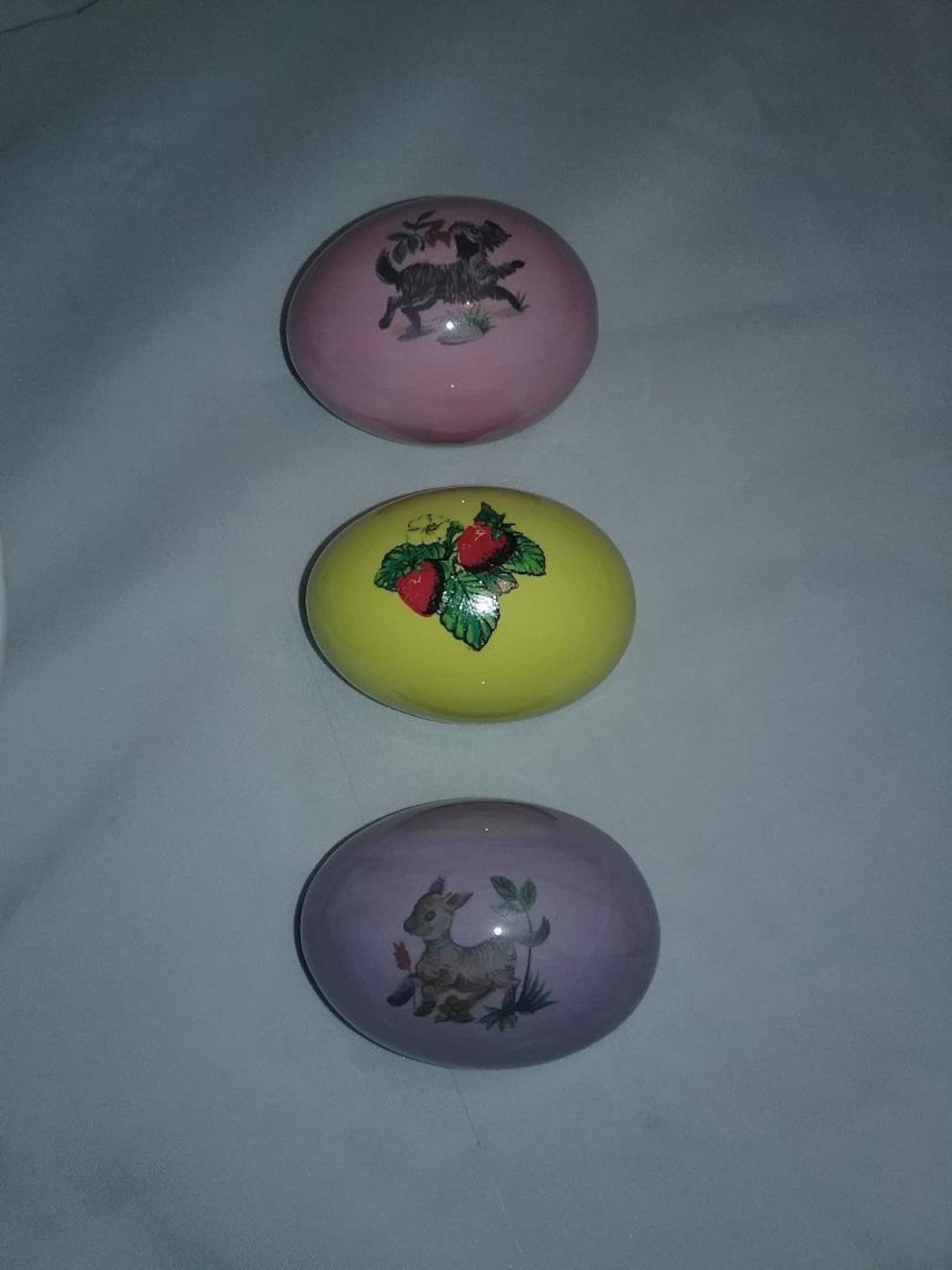 Ceramic Chicken Egg Dish With Ceramic Eggsvintage Handmade - Etsy