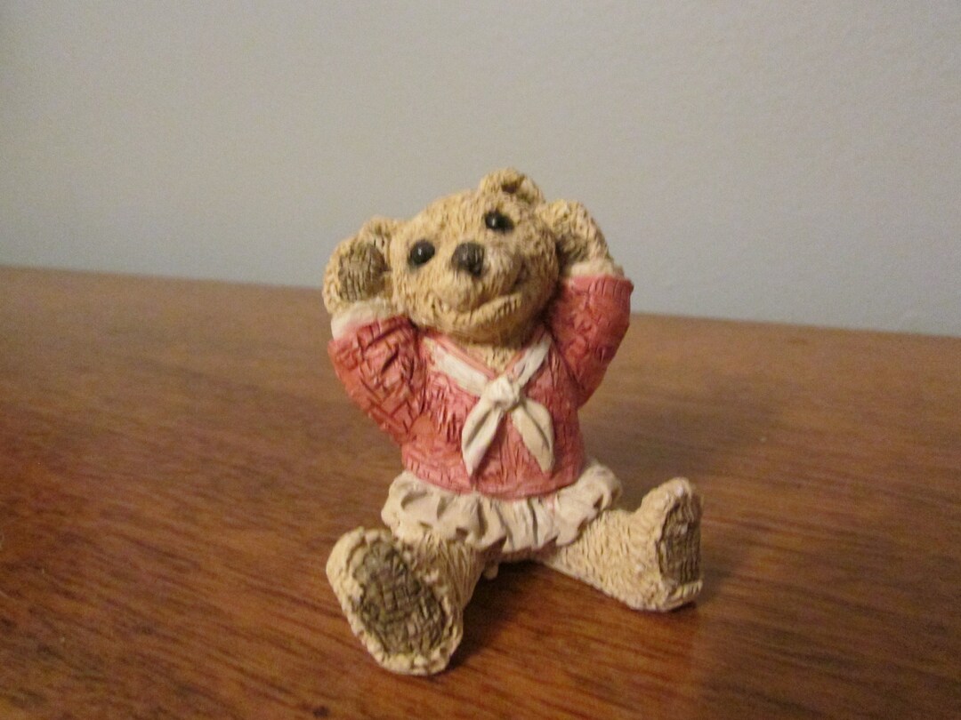 UDC Bear, Vintage Figurine Stone Critters - Etsy