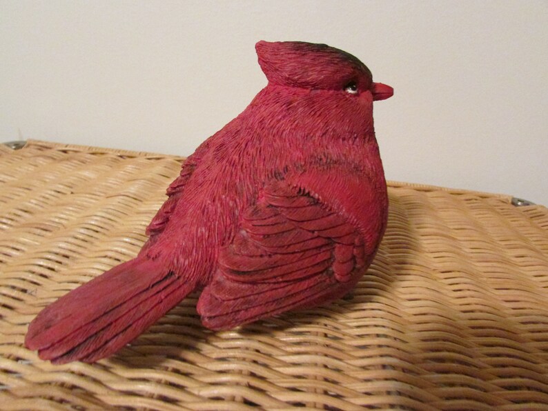 Life Size Fat Cardinal Bird. Life Size Red Dird Patio Decor - Etsy