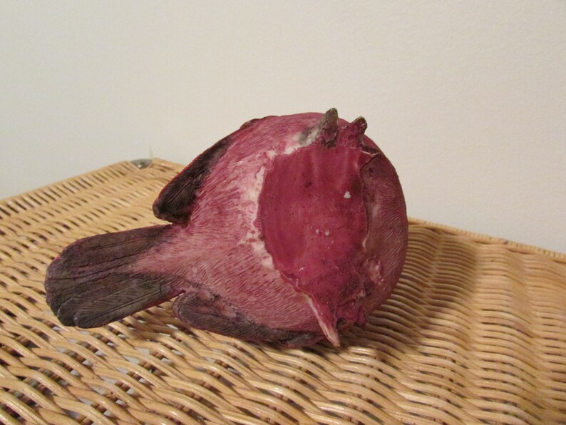 Life Size Fat Cardinal Bird. Life Size Red Dird Patio Decor - Etsy