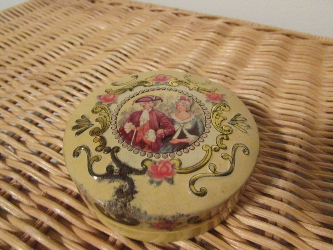 Vintage Baret Ware Miniature Container Made in England Tin Art Grace - Etsy