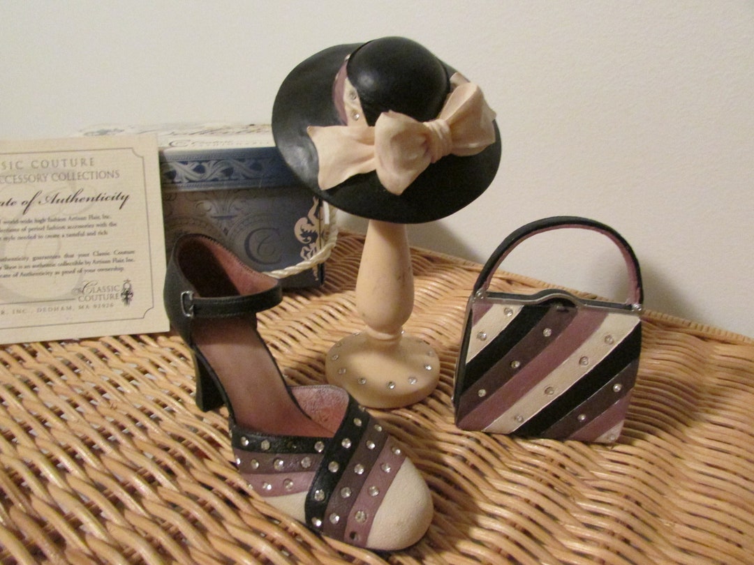 Vintage Classic Couture Fashion Accessory Collection, High Fashion Hat ...