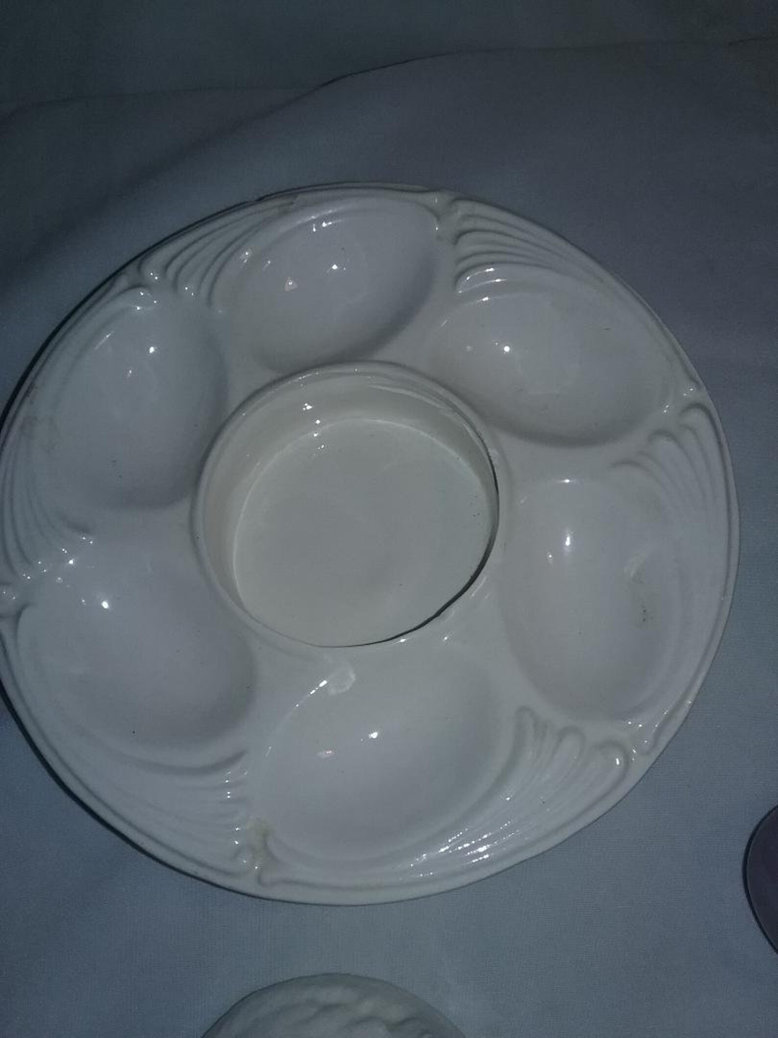 Ceramic Chicken Egg Dish With Ceramic Eggs,vintage Handmade Egg Dish ...