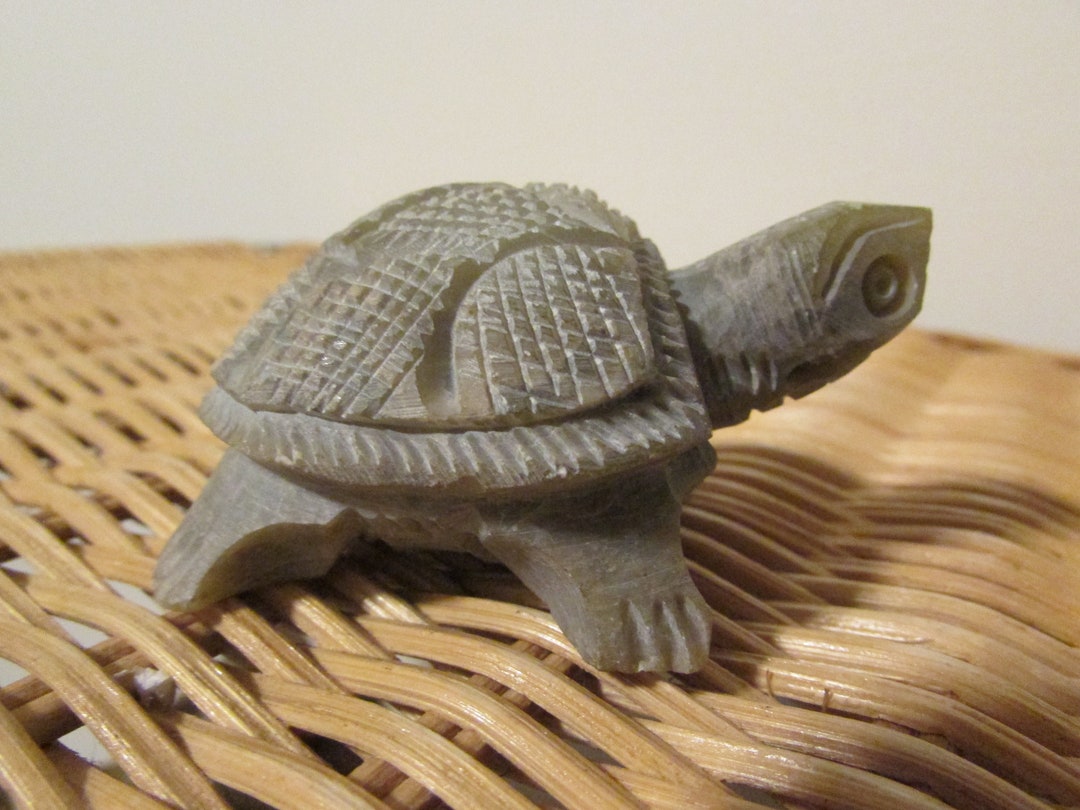 Carved Rock Sea Turtle, Marble Sea Turtle - Etsy