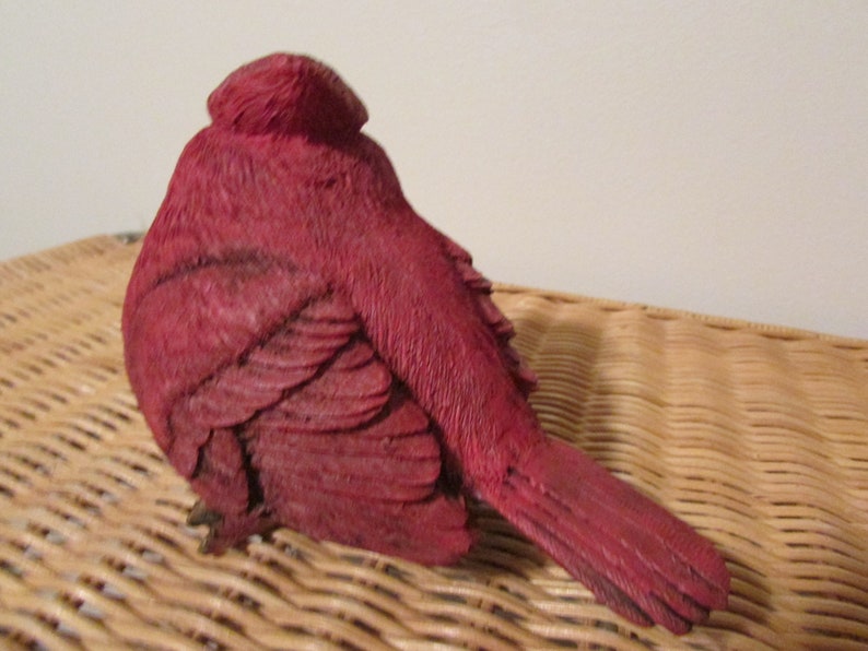 Life Size Fat Cardinal Bird. Life Size Red Dird Patio Decor - Etsy