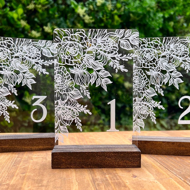 Garden Table Numbers - Etsy