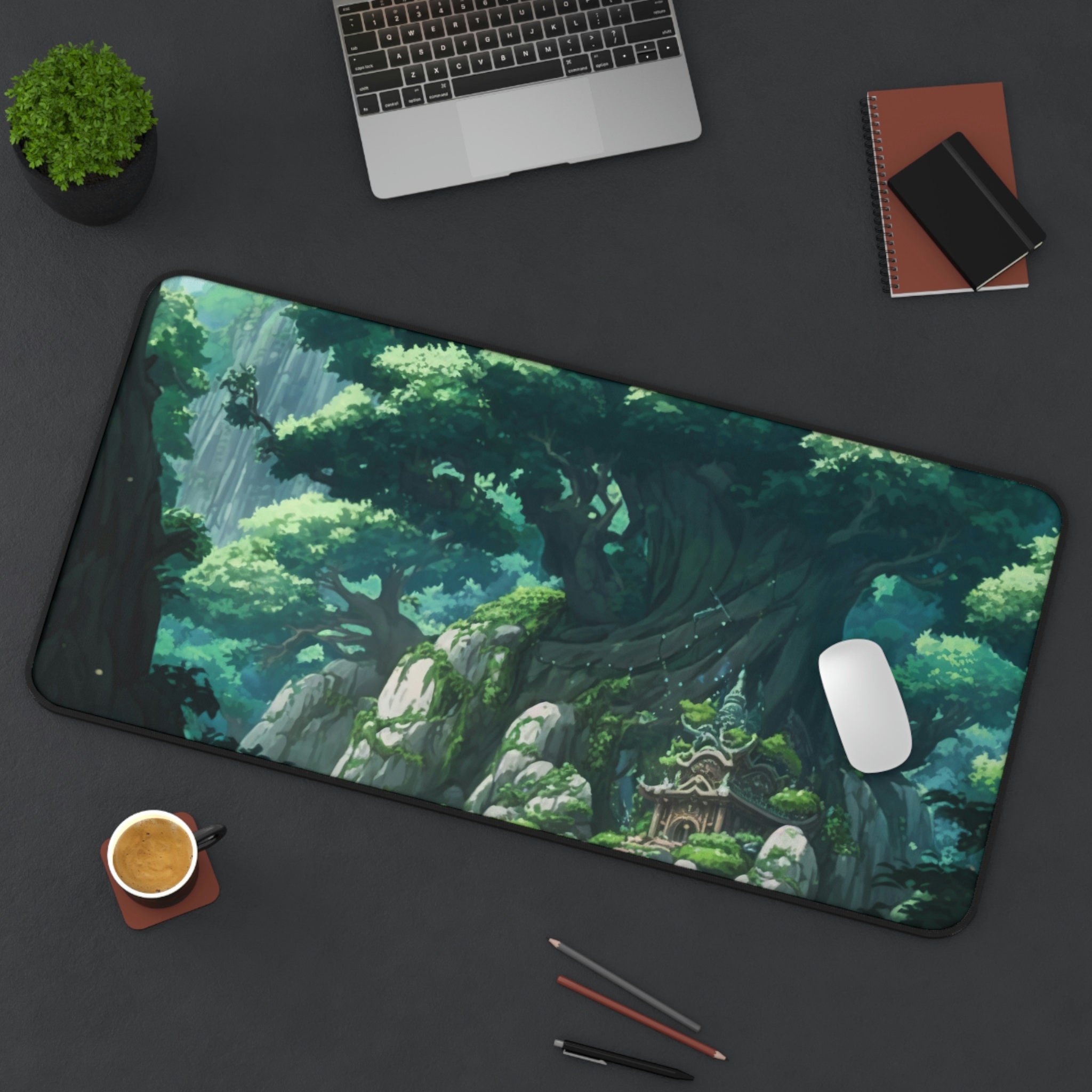 Studio Ghibli Inspired Princess Mononoke Inspired Anime Mousepad for ...