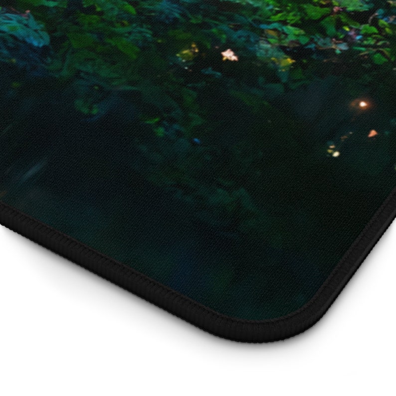 Ghibli Inspired Magical Forest Desk Mat Mousepad for Gamers - Etsy