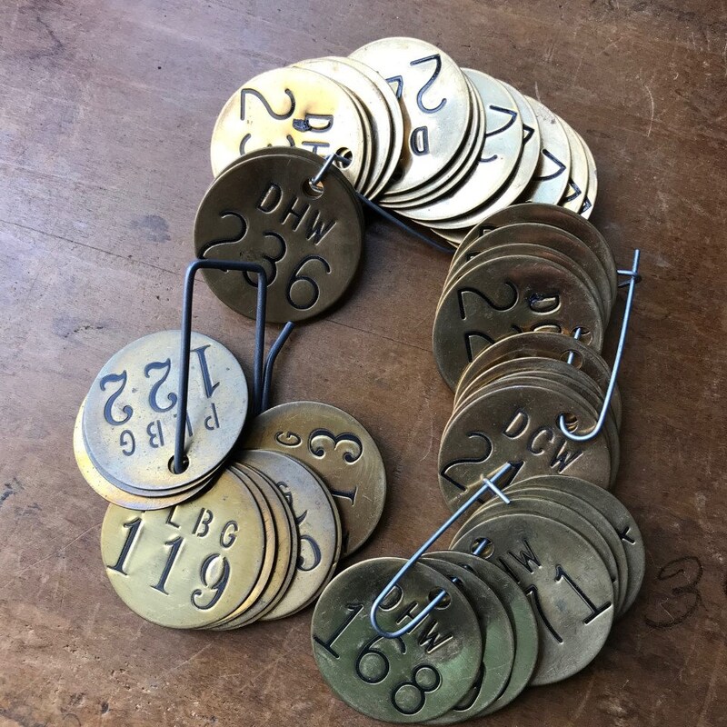 Brass Serial Number - Etsy