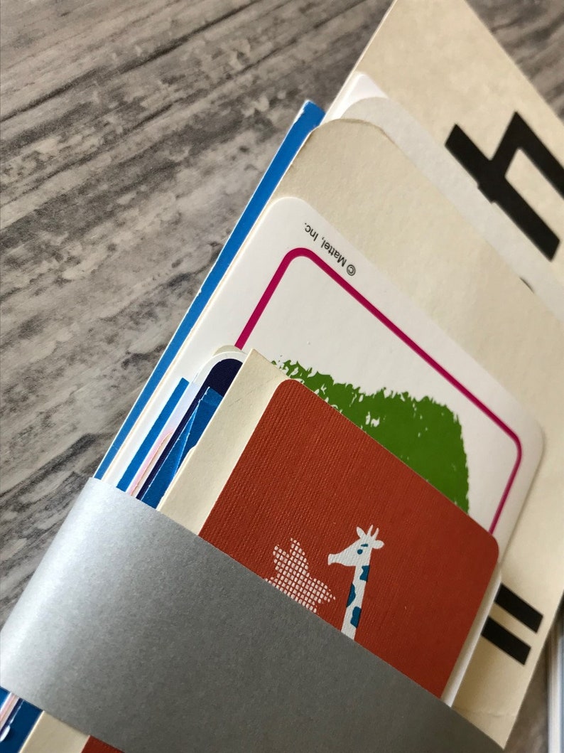 Assorted Set of 32 Flash Cards/playing Cards/game - Etsy