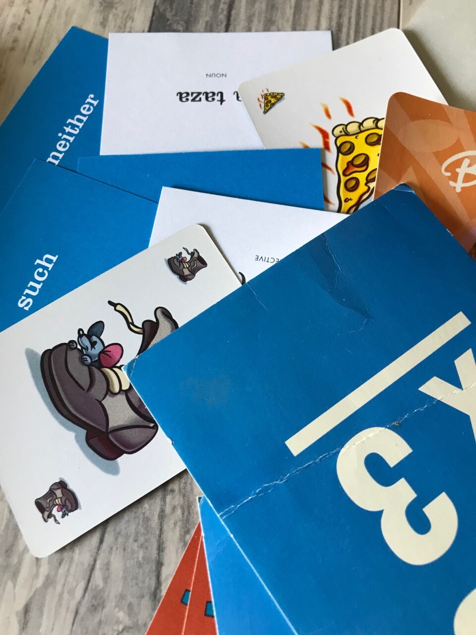 Assorted Set of 32 Flash Cards/playing Cards/game - Etsy