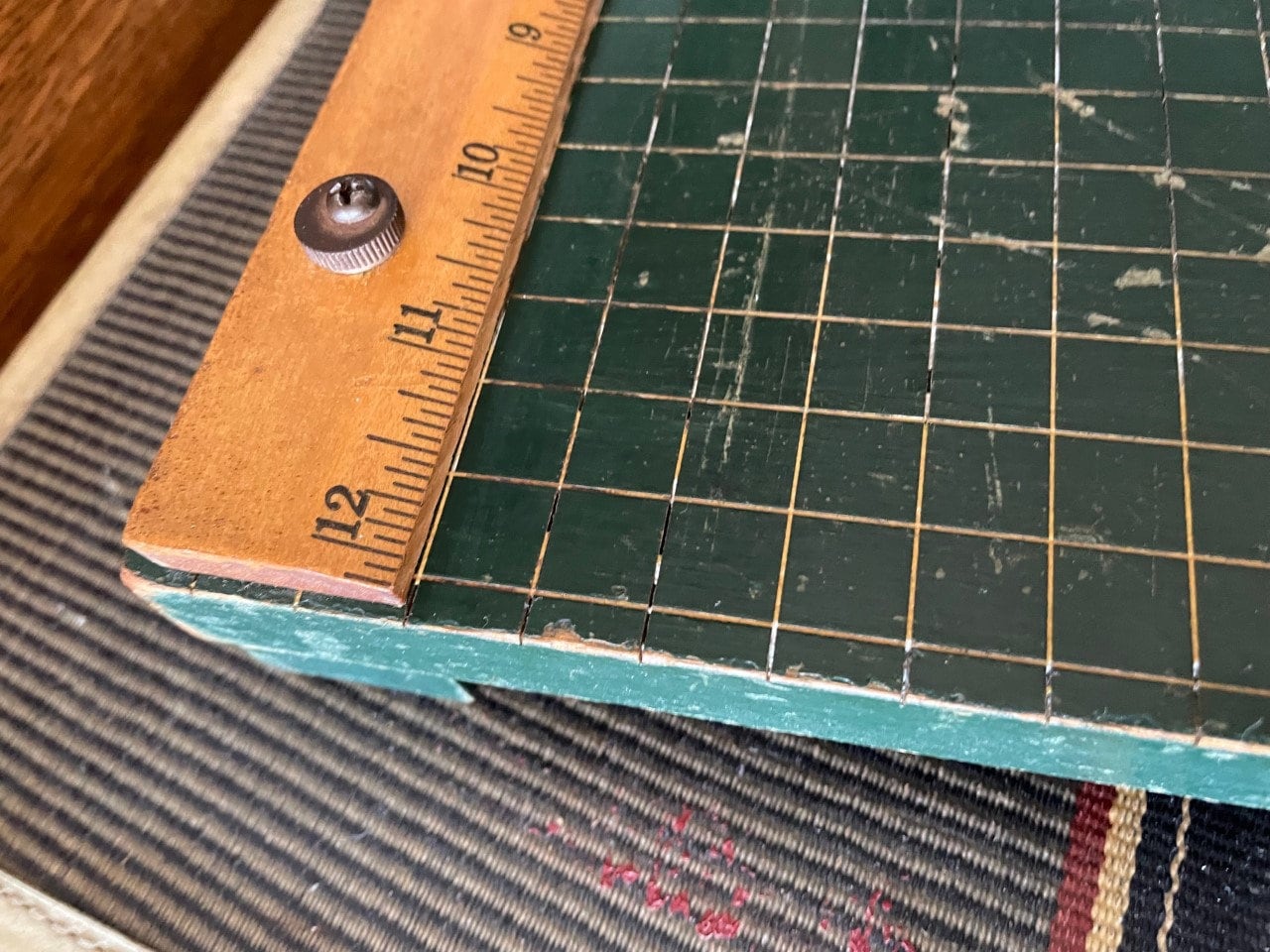 Vintage Guillotine Paper Cutter . Milton Bradley Co. "monarch" . Built ...