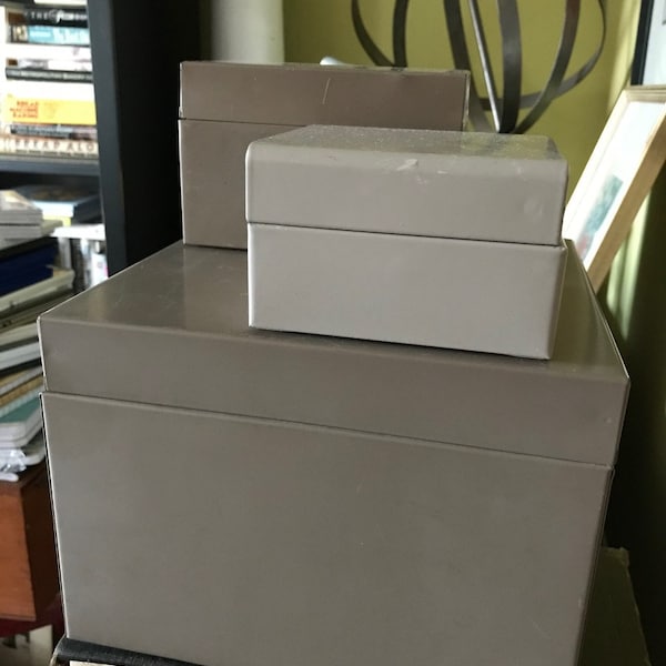 Index Card File - Etsy