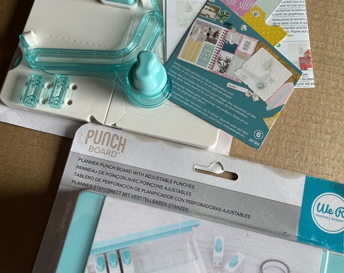 Planner Punch Board With Adjustable Punches or Pocket Punch Board . Wer ...