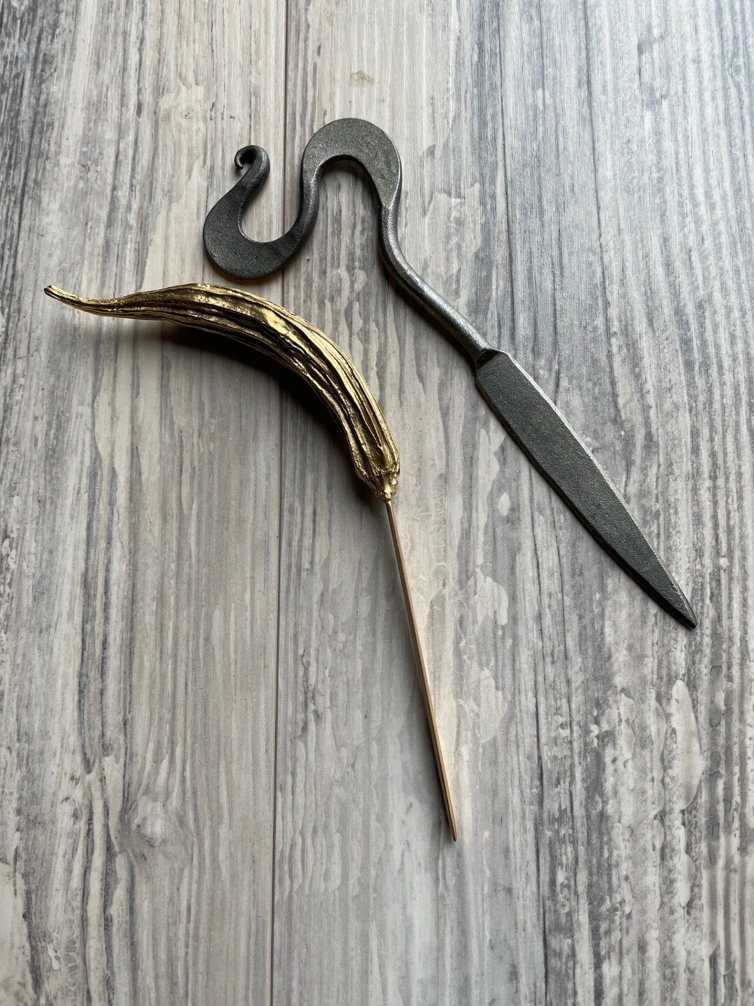 Vintage Letter Opener . Choice of Design and Color . Handcrafted Cast ...