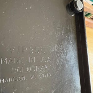 Vintage Rolodex . Flip-top Card File . 1990's . Model No. VIP 35C ...