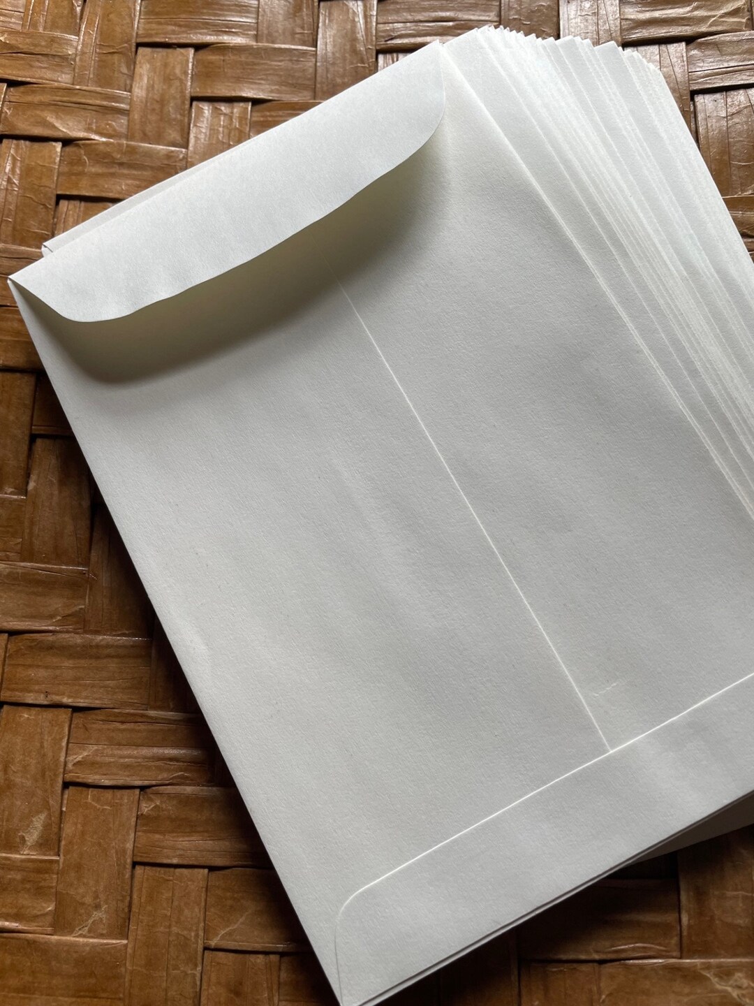 Vintage Envelopes . Catalog / Booklet / Pamphlet Envelopes . White With ...