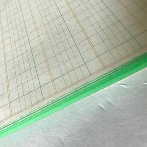 Old Ledger Paper . Heavyweight Journaling Paper . National Brand . 11 ...