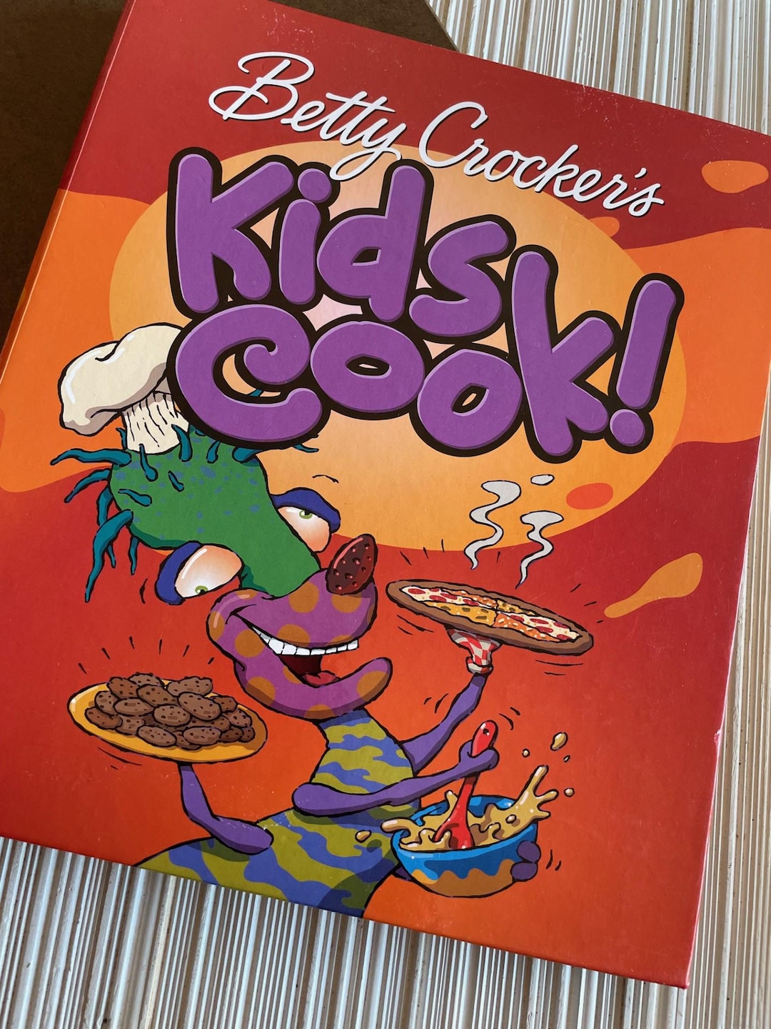 Betty Crocker "kids Cook" . Vintage Cookbook for Kids . 1999 First ...