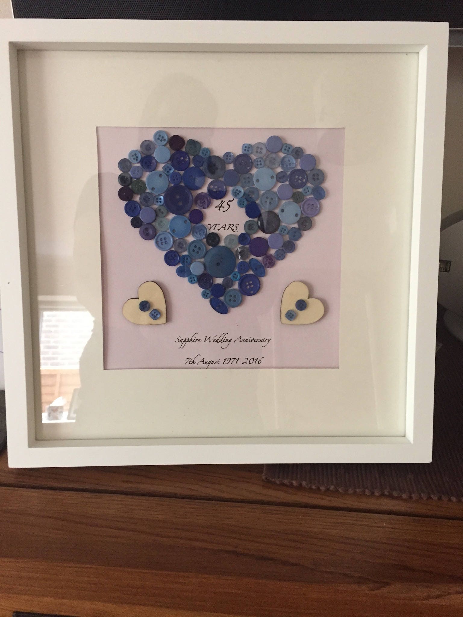 Button Art Hearts - Etsy