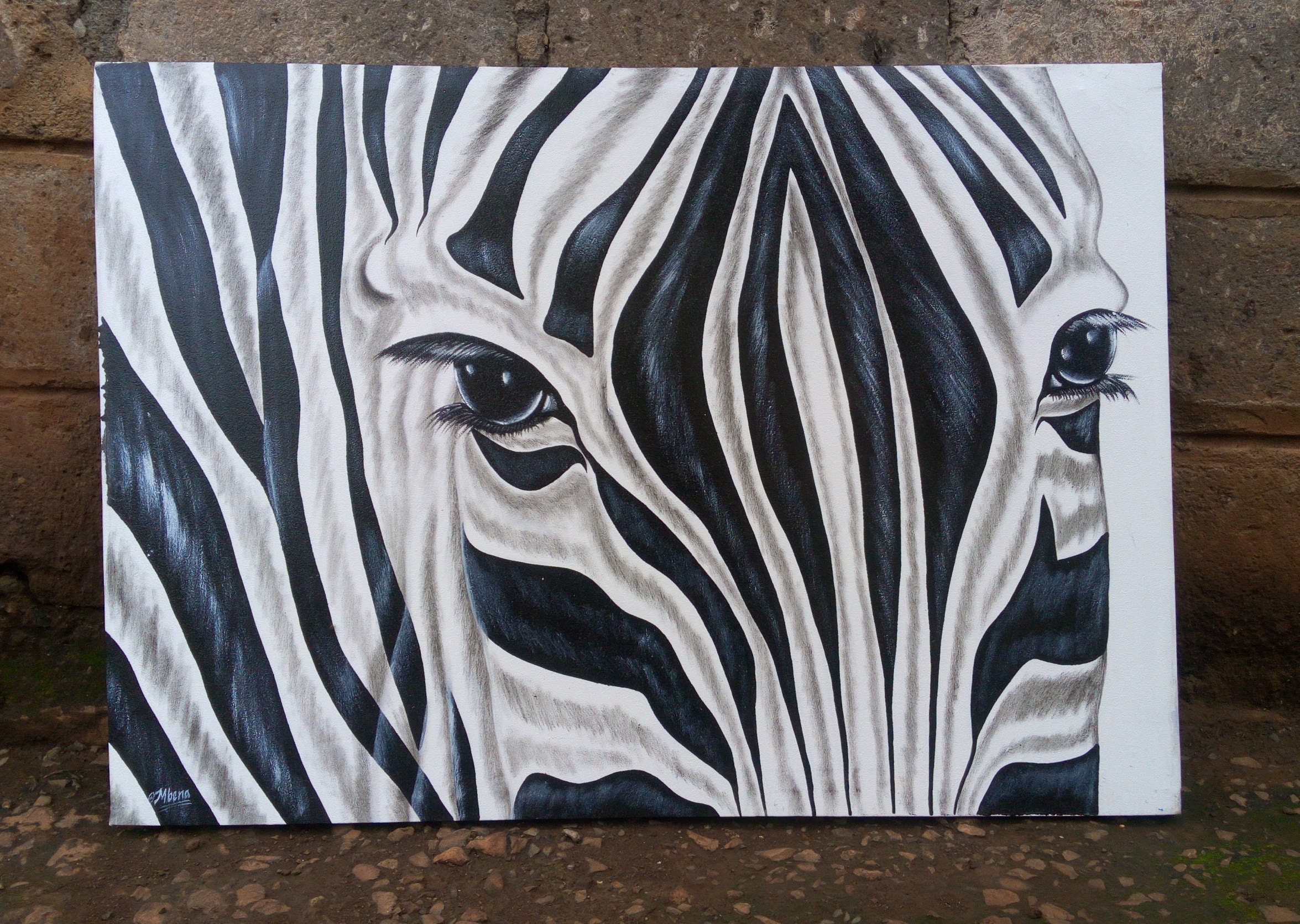 Face Painting Zebra