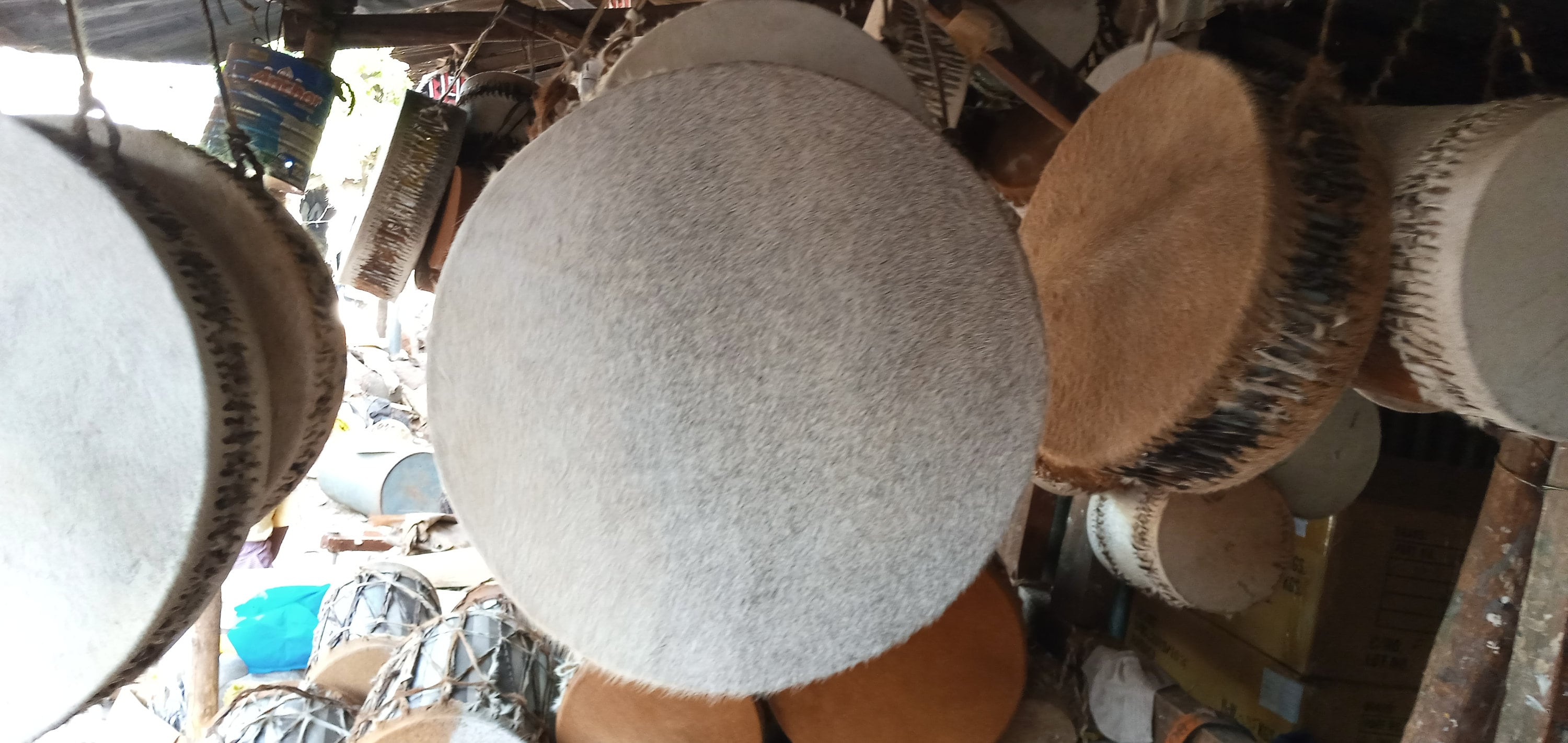 Leather drum Africa leather Drum music instrument Kenya | Etsy